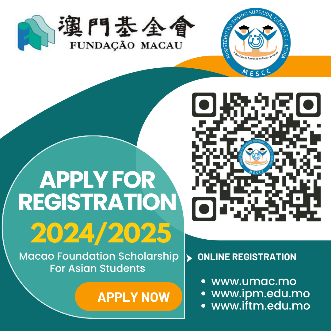 AVIZU – BOLSA ESTUDU FUNDASAUN MACAU 2024/2025 – MESCC