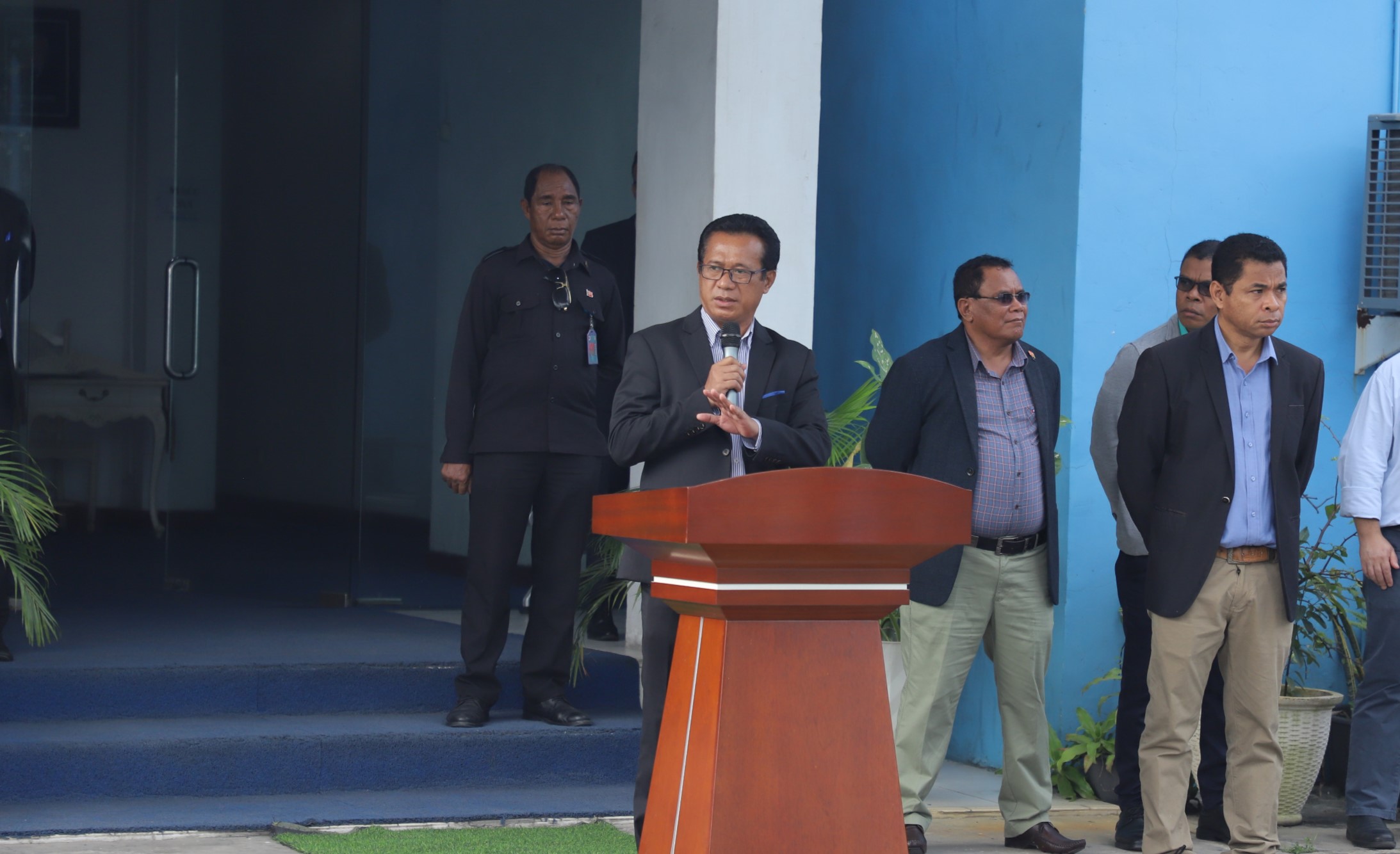 CERIMÓNIA DO IÇAR DA BANDEIRA NACIONAL DA RDTL – FEVEREIRO DE 2025 – MESCC